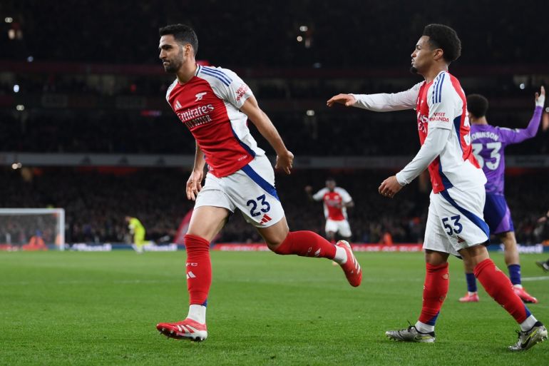 Arsenal 2-1 Fulham LIVE - Saka scores on Arsenal return - Hayters