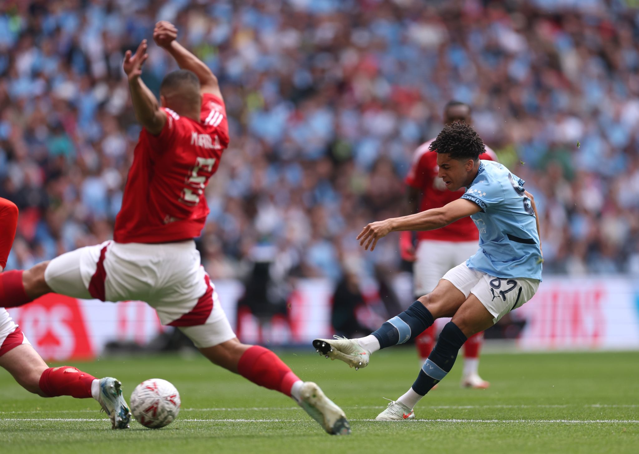 Nottingham Forest 0-2 Man City LIVE - City reach third successive FA ...