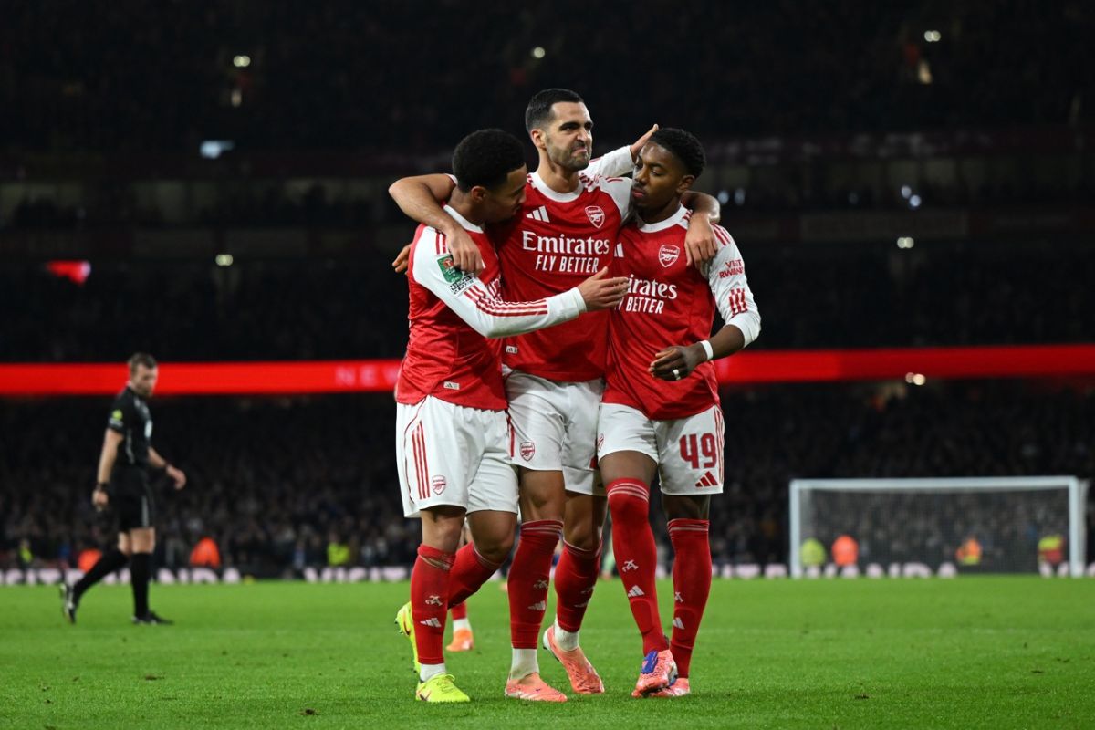 Arsenal 2-0 Brighton LIVE - Gunners ease into Carabao quarter-finals ...