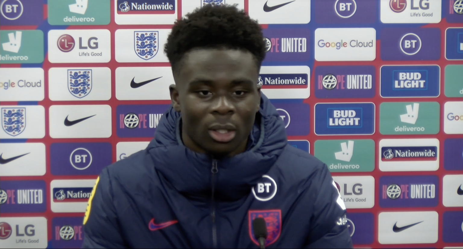 Starboy Saka the latest to win multiple England Men's Player of the ...